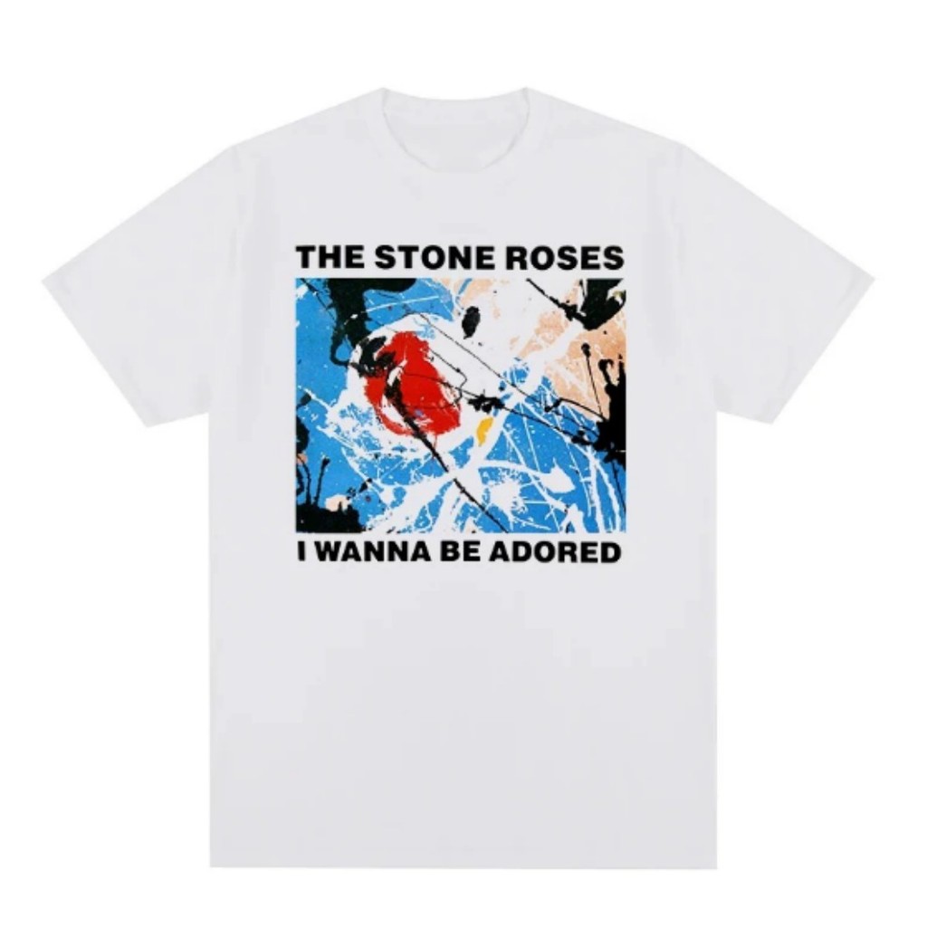 Camiseta Estampada Da Banda Stone Roses, Moderna E Estilosa, Unissex ...