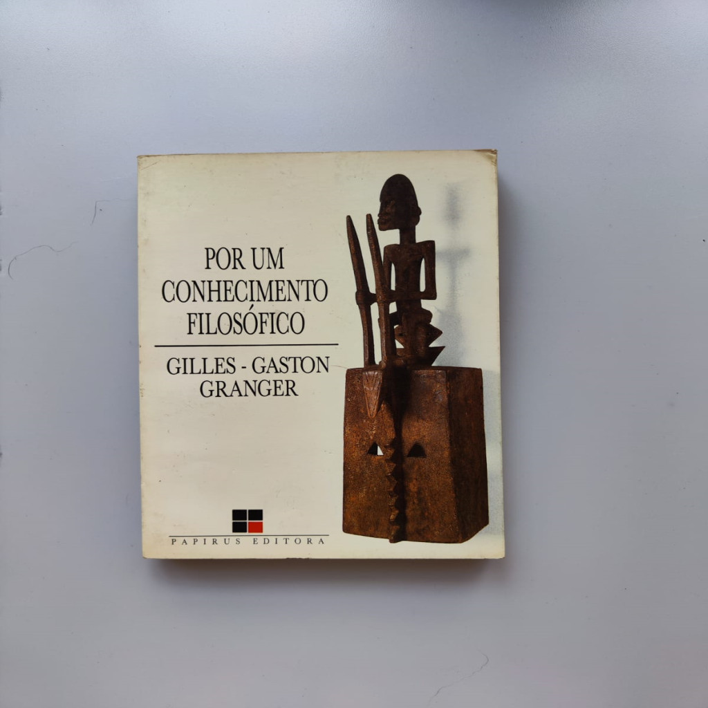 Por Um Conhecimento Filosófico autor Gilles-Gaston Granger | Shopee Brasil