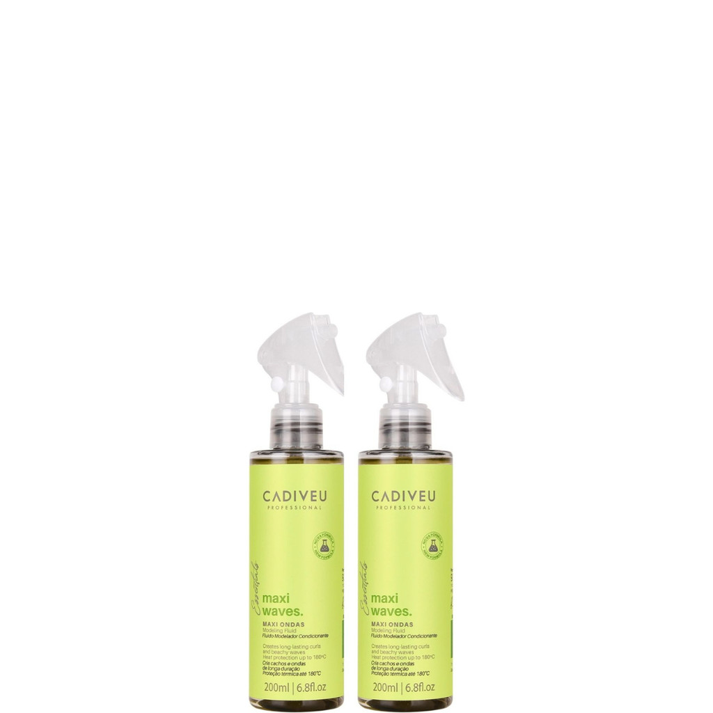 Cadiveu Maxi Ondas Ativador Kit 2 Unidades - 2x215ml | Shopee Brasil