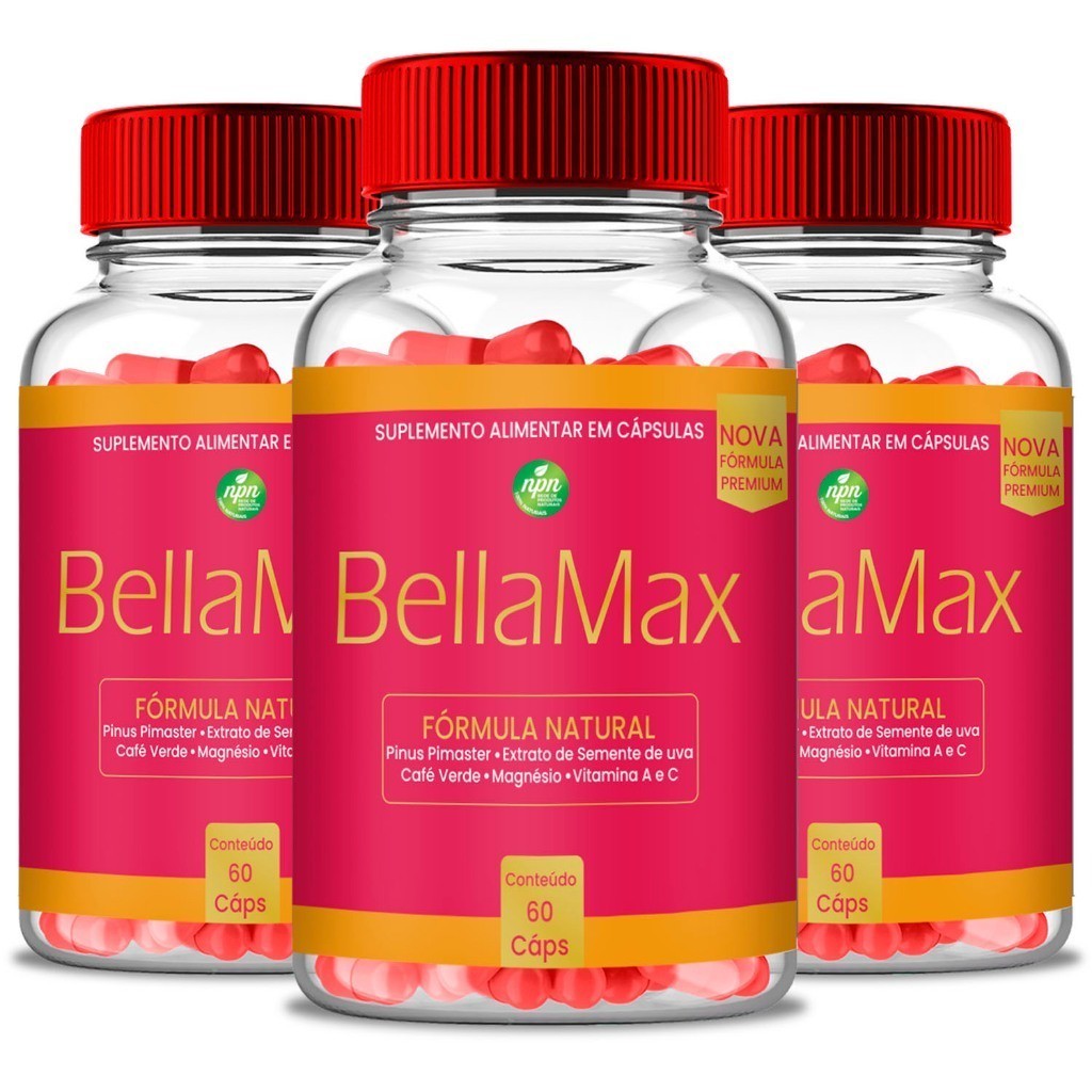 Bella Max 3 Unidades 180 Cápsulas Varizes | Shopee Brasil