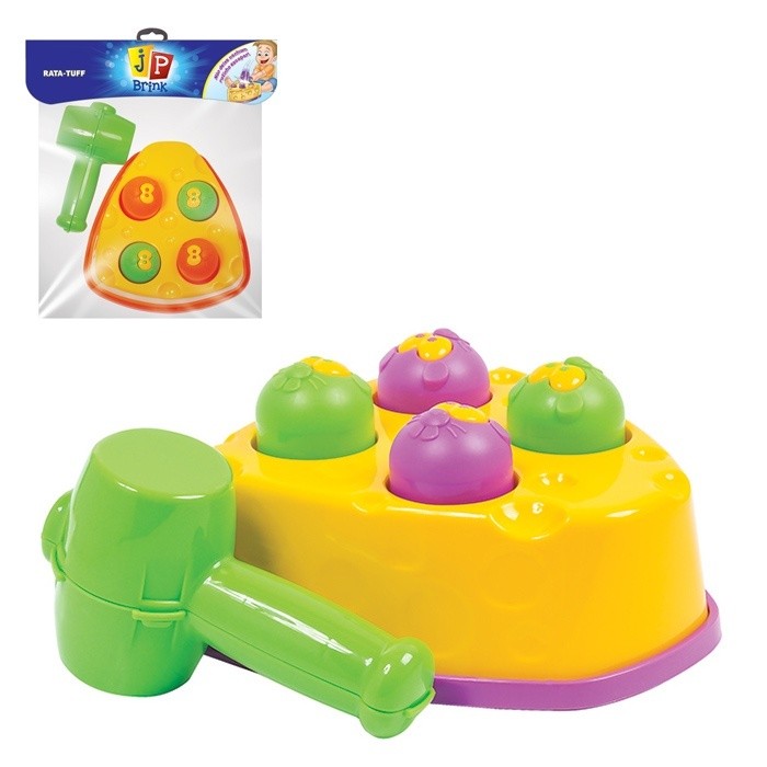 Brinquedo Infantil Didático Educativo Rata Tuff Bate Bate Martelo ...