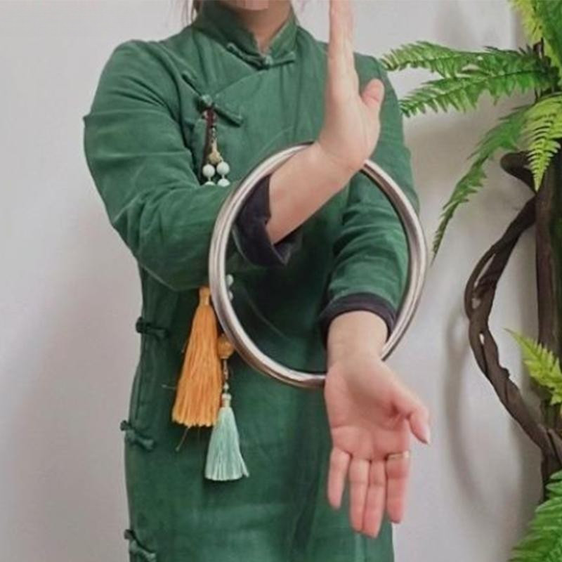 [GrandLarge] Wing Chun Anel Inoxidável Yewen Treinamento De Força Da ...