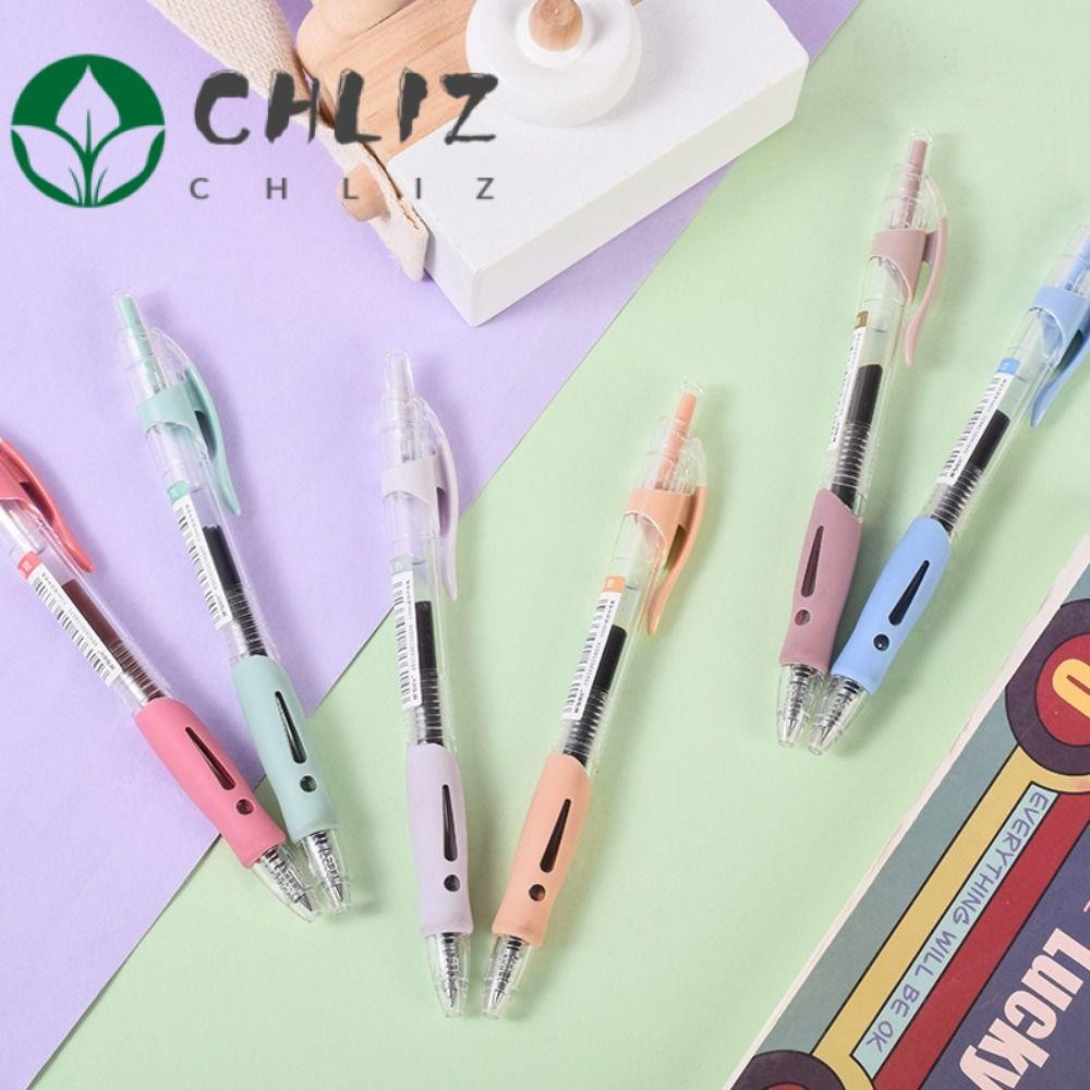 Canetas De Gel CHLIZ , Caneta Esferográfica De Tinta Colorida Tipo ...