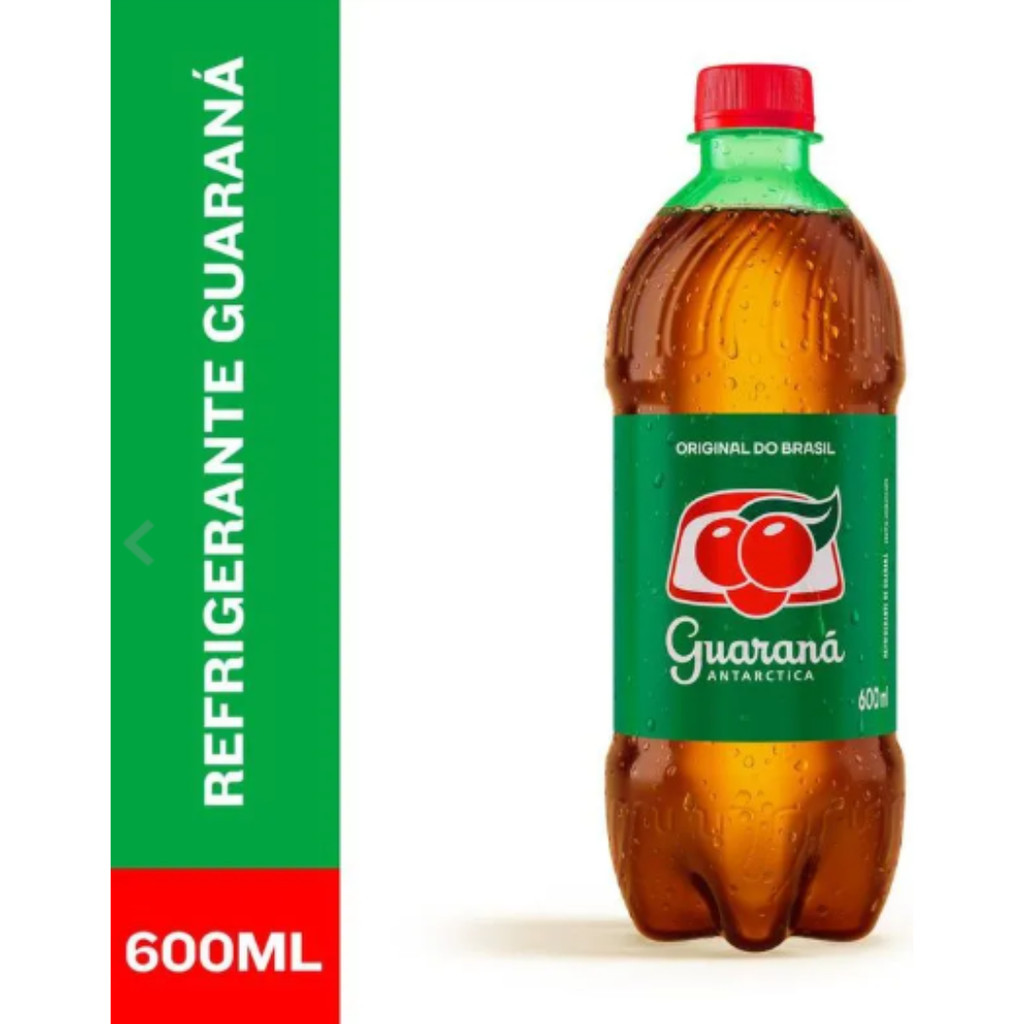 Kit 12 Refrigerante Guaraná Antarctica Pet de 600ml Bebida Original ...