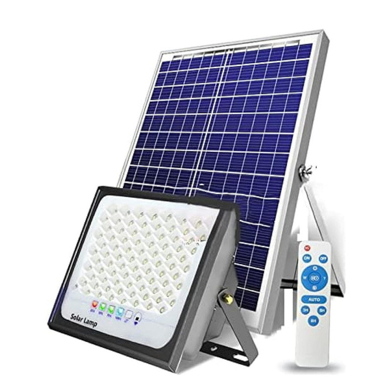 Holofote Solar 1000W Refletor LED Com IP67 Placa Bateria à Prova Dágua ...