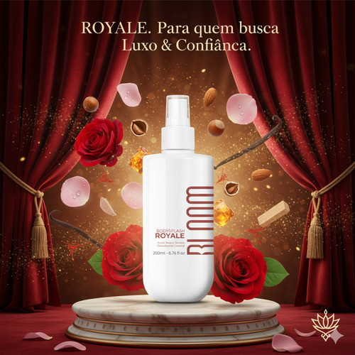 Body Splash Royale - Deo Colônia - Bloom - 200 Ml - Spray | Shopee Brasil
