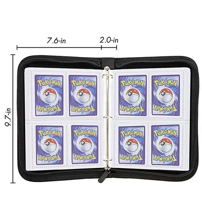 Pokemon Cards Album Book Cartoon Anime Novo 400pcs Game Card Vmax Gx Ex ...
