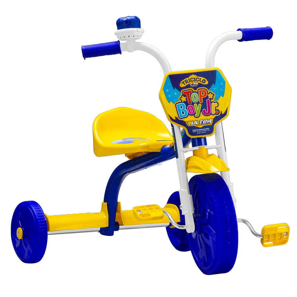 Triciclo Infantil Velotrol Com Buzina Ultra Bikes Pro Tork Motoquinha ...