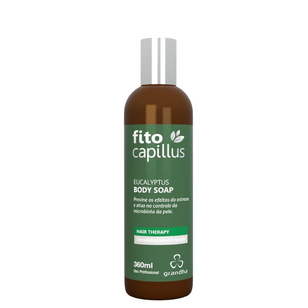 Sabonete Liquido Grandha Fito Capillus Eucalyptus Body Soap 360 ml ...