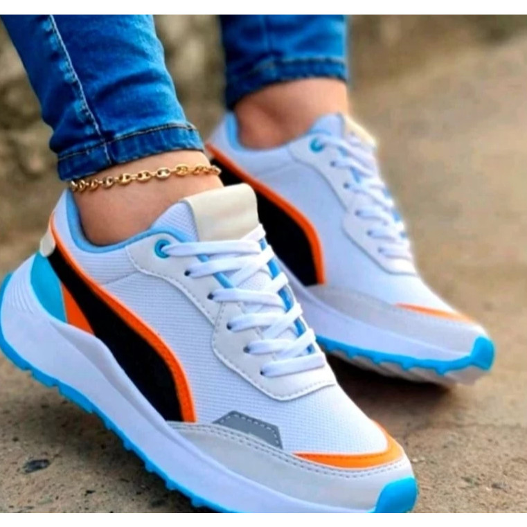 tenis estiloso e esportivo levinho | Shopee Brasil