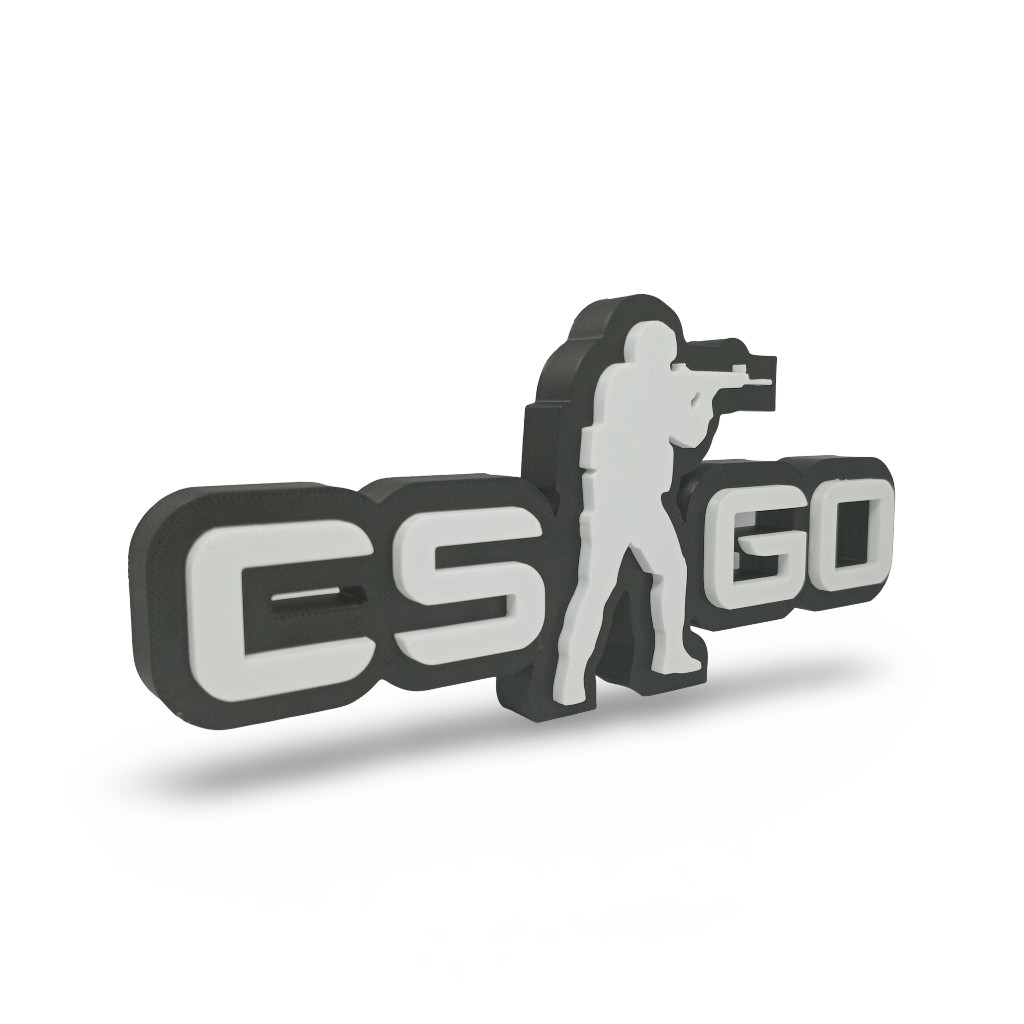 Letreiro Decoração Gamer CSGO - Counter Strike: Global Offensive ...