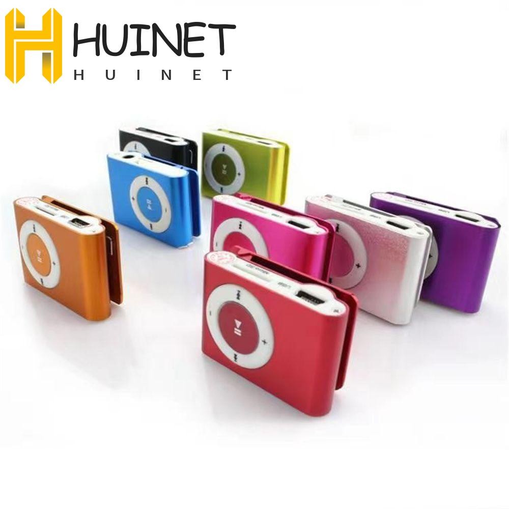 HUINET MP3 Player À Prova D'água Portátil Walkman Metal 3.5mm Espelho ...