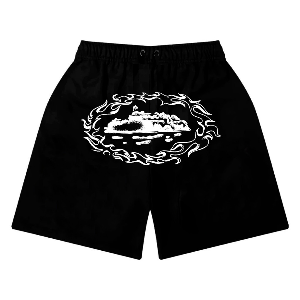 Short Bermuda de Moletom Cortez Arame Trap Streetwear | Shopee Brasil