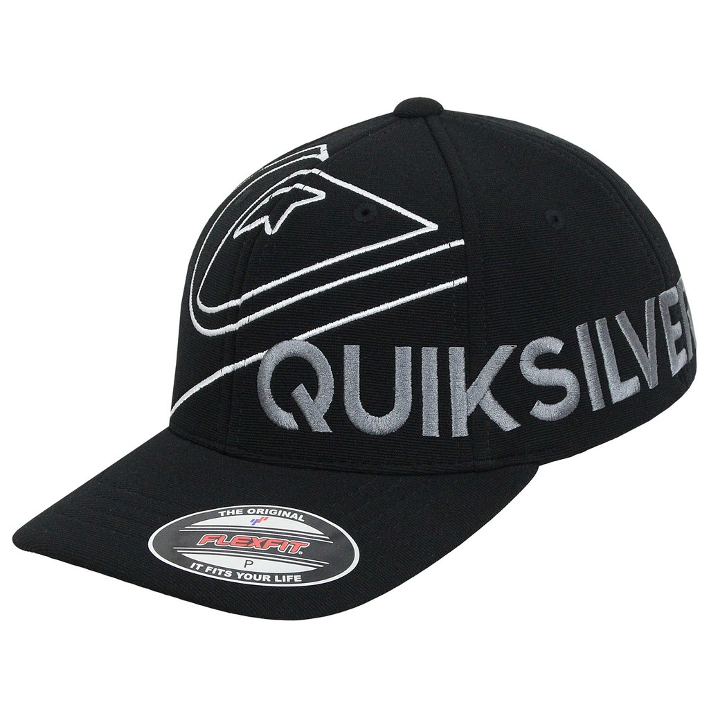 Boné Quiksilver Emb Side Omni Grey Black | Shopee Brasil