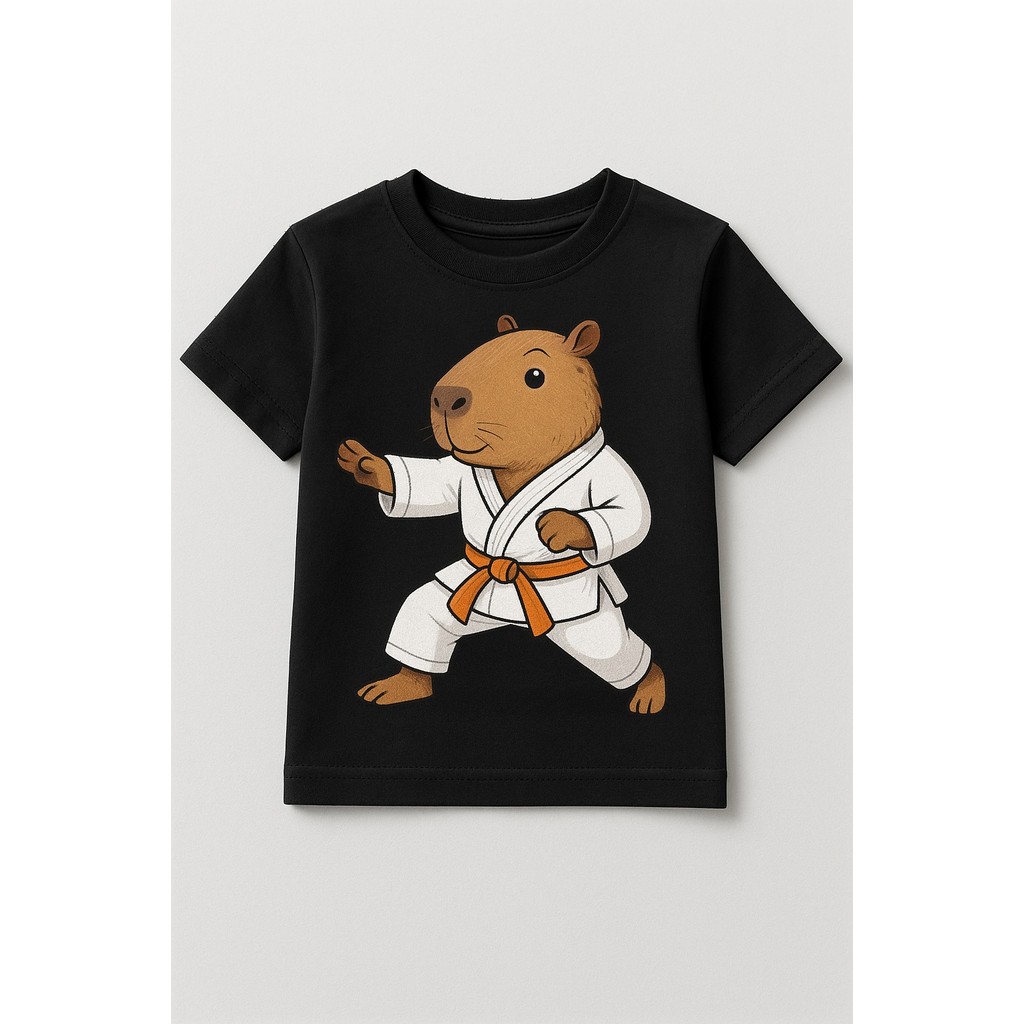Camiseta Capivara Judô Infantil. | Shopee Brasil