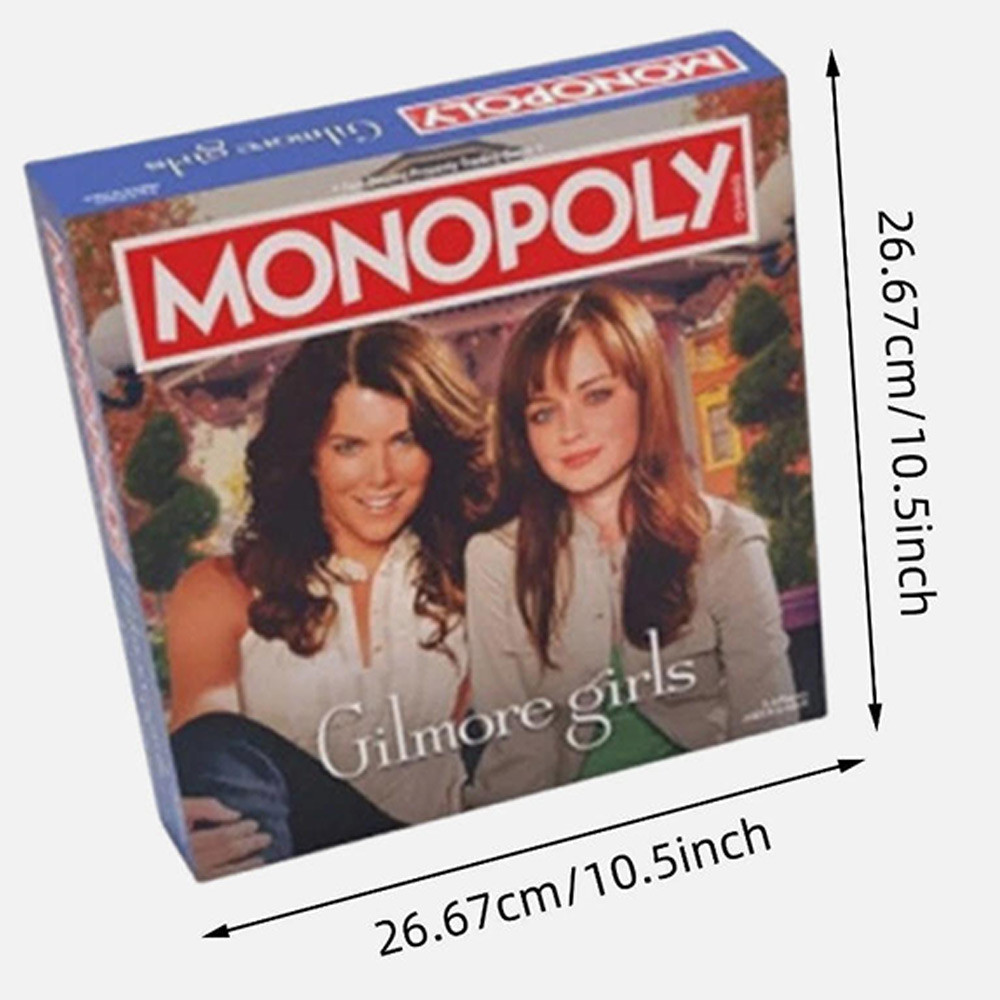 New Product Gilmore Girls Monopoly Board Game Card Game Card | Shopee ...