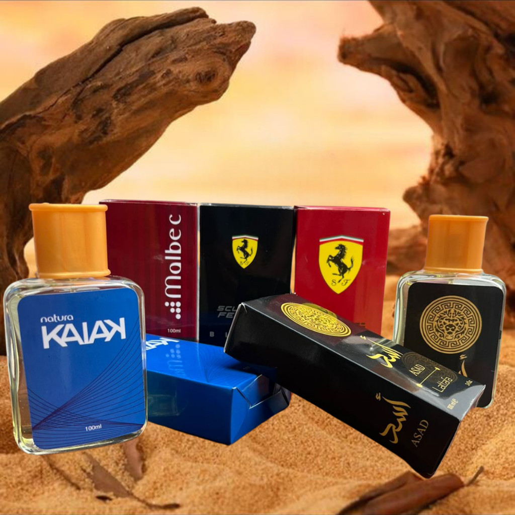 Kit 5 Perfume Masculino 100 Ml Fragancia Importado e Nacional ...