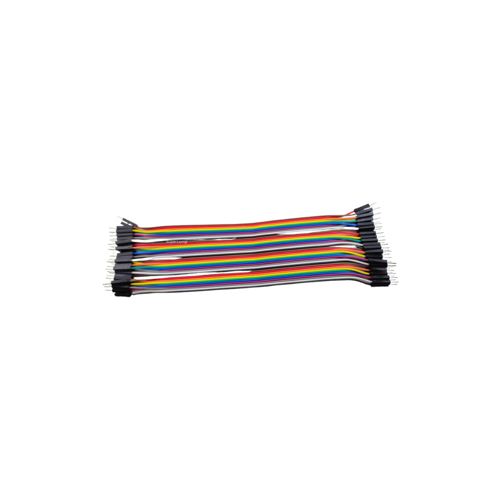 Jumper para Arduino macho/macho 40 vias 20CM | Shopee Brasil