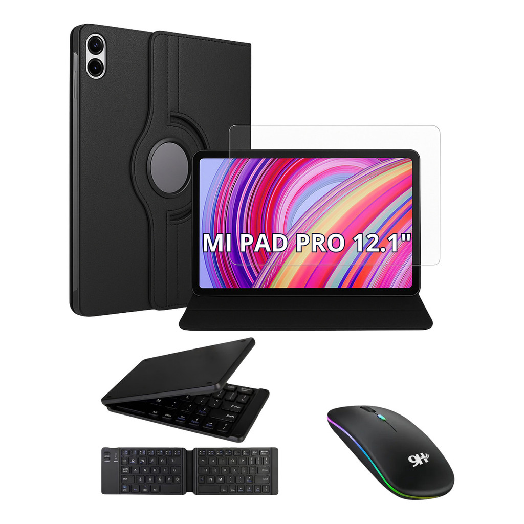 Mi Pad Pro 12.1 Kit Completo Capa Película Teclado Dobravel e Mouse ...