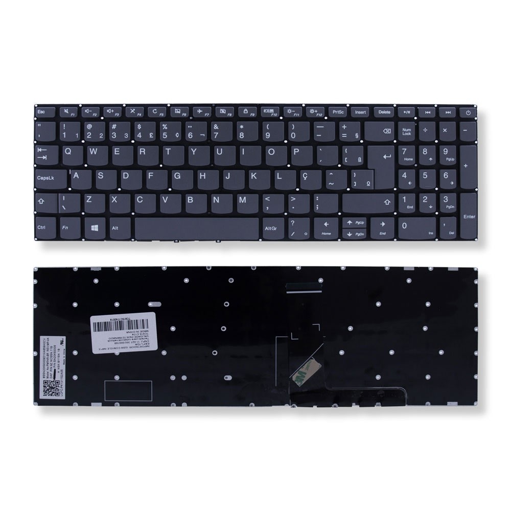 Teclado para Notebook Lenovo Ideapad S145 | Grafite ABNT2 | Shopee Brasil
