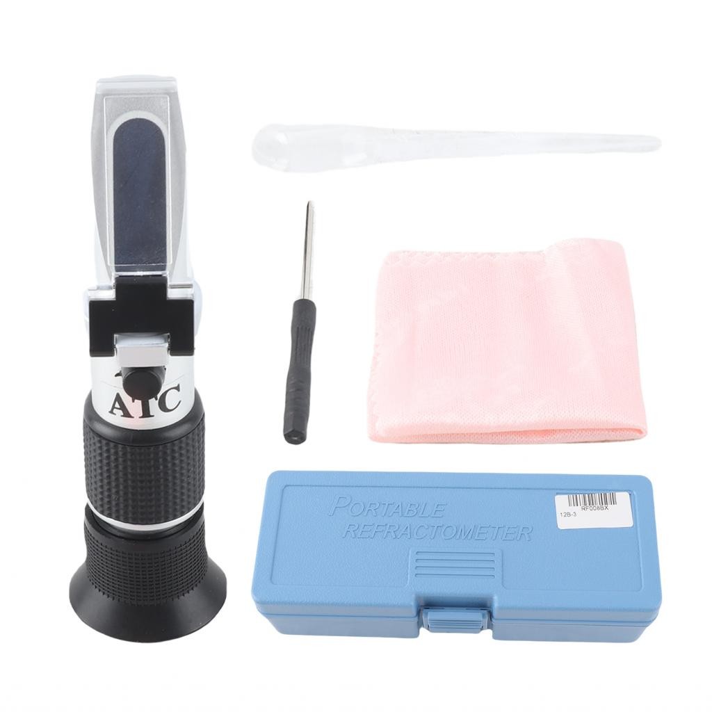 Irfora 3-in-1 Handheld Honey Refractometers for & Beekeeping Refractometer Water Content Meter ...