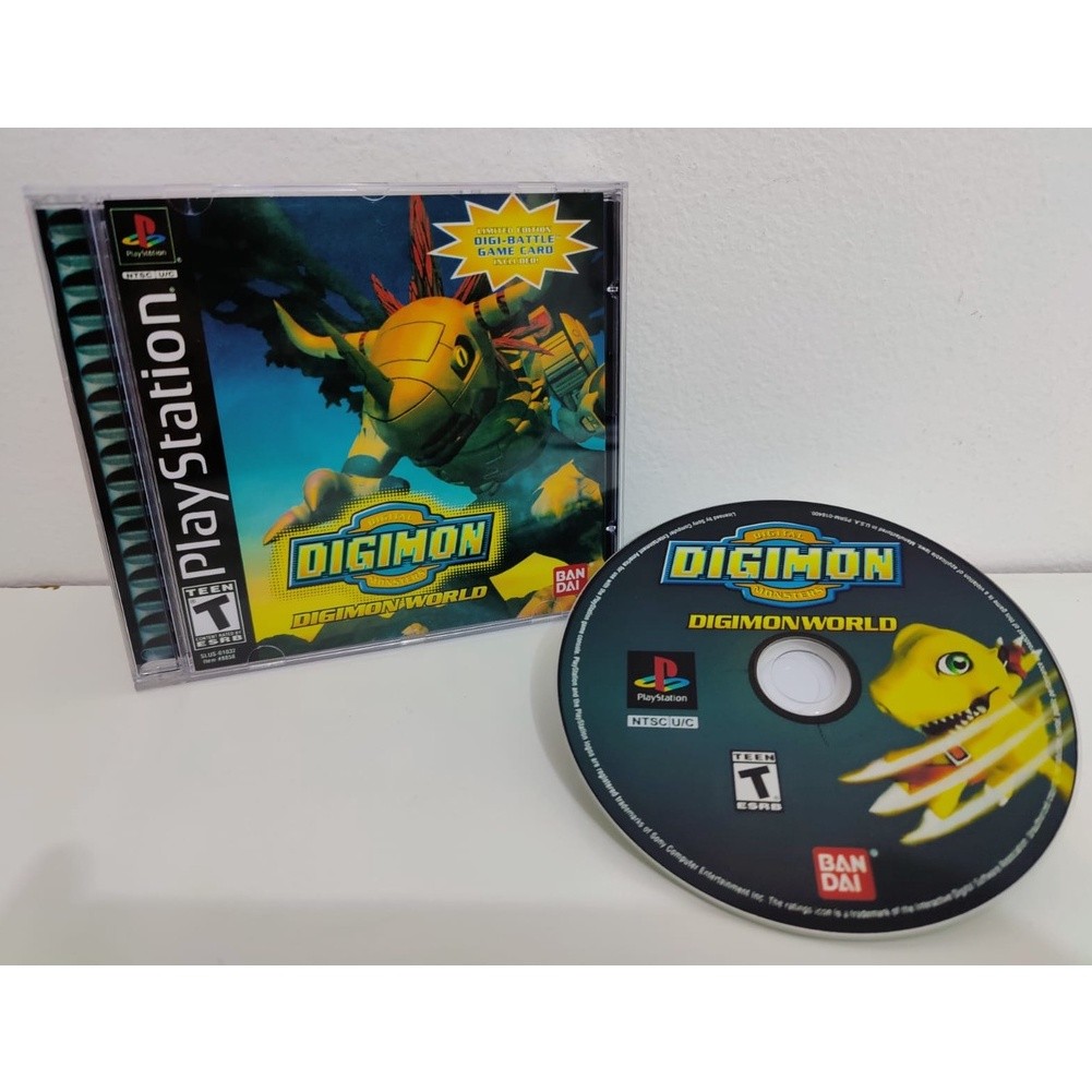 Digimon World - PS1 | Shopee Brasil