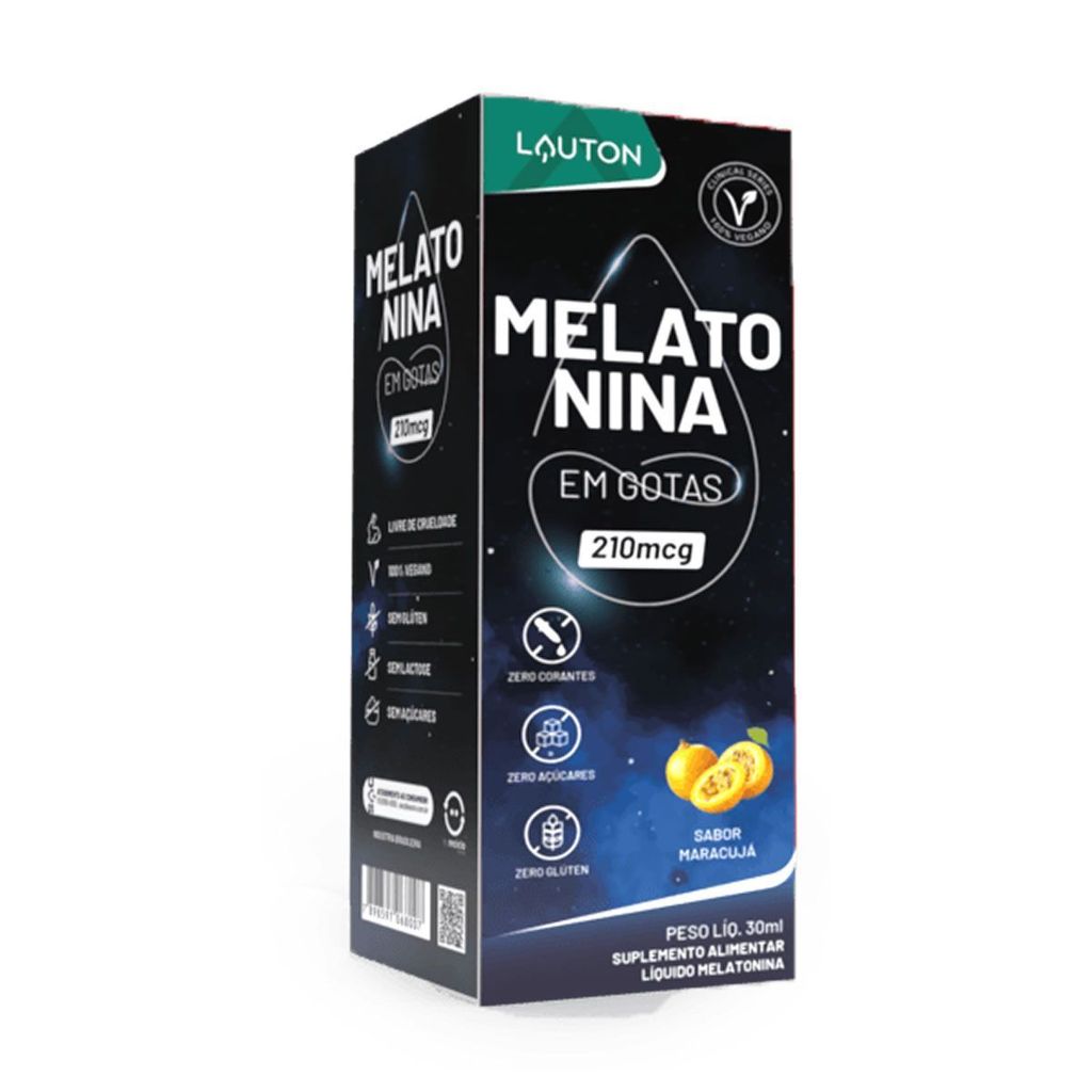 Melatonina - 210mcg 30ml Maracujá - Lauton | Shopee Brasil