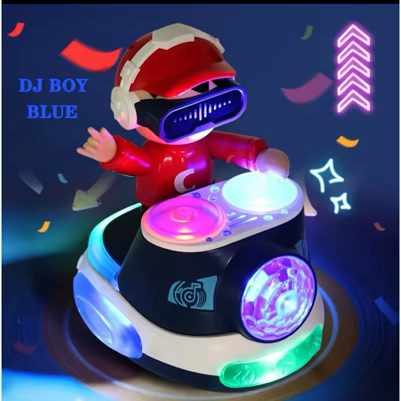 boneco robo Dj coco maluco pista de dança interativa com luzes e som ...