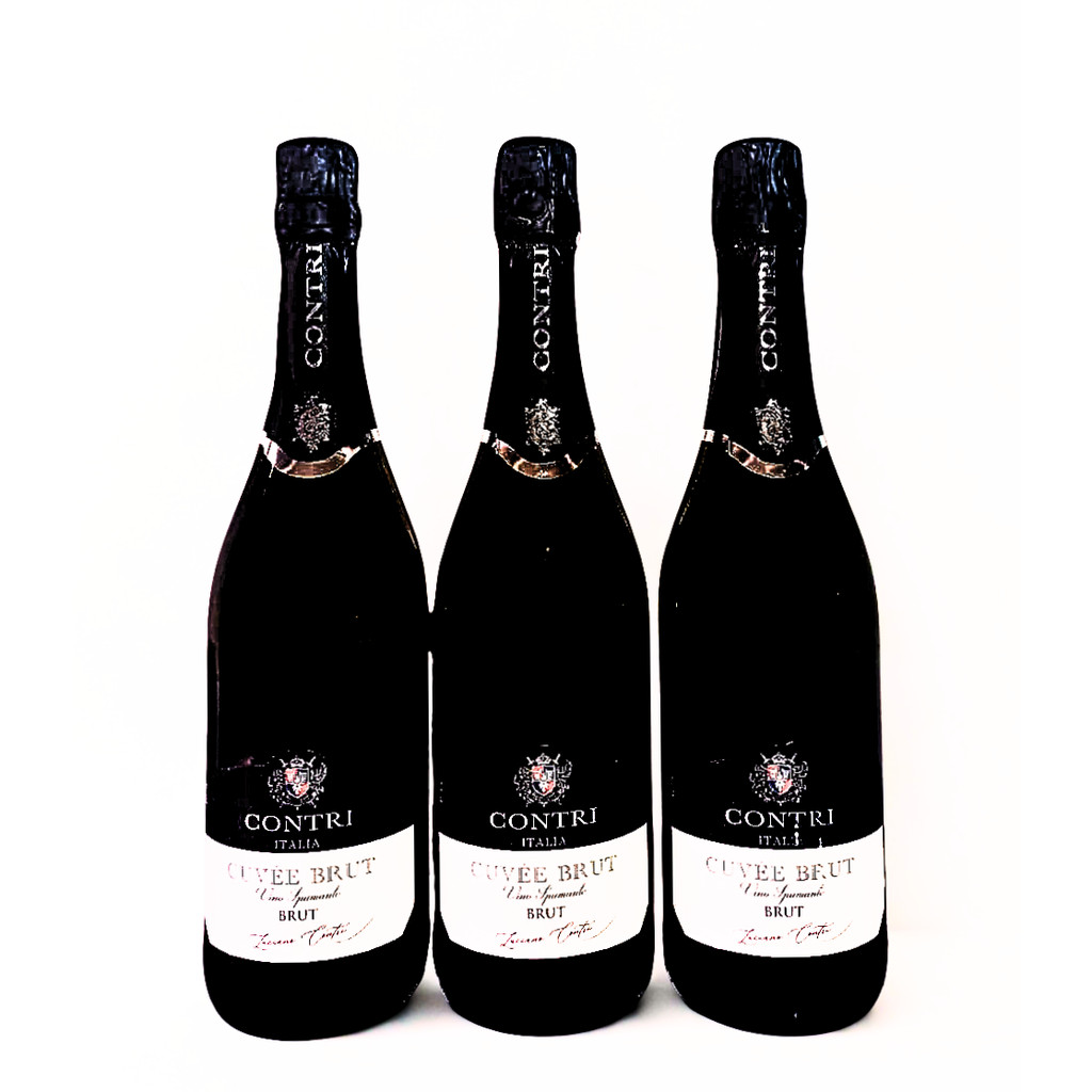 Kit 3 Espumantes Italianos Luciano Contri Cuvée Brut 750ml | Shopee Brasil