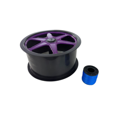 CARRETILHA PARA LINHA DE PIPA 25CM + 500 JARDAS DE NYLON | Shopee Brasil