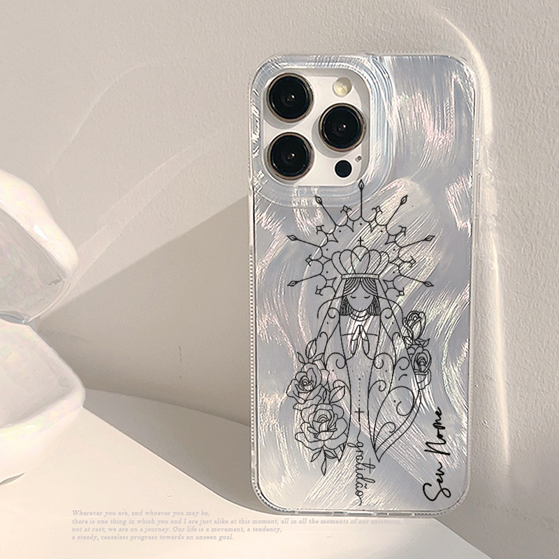 Capinha personalizada nossa senhora cruz animes para Xiaomi Redmi Note ...