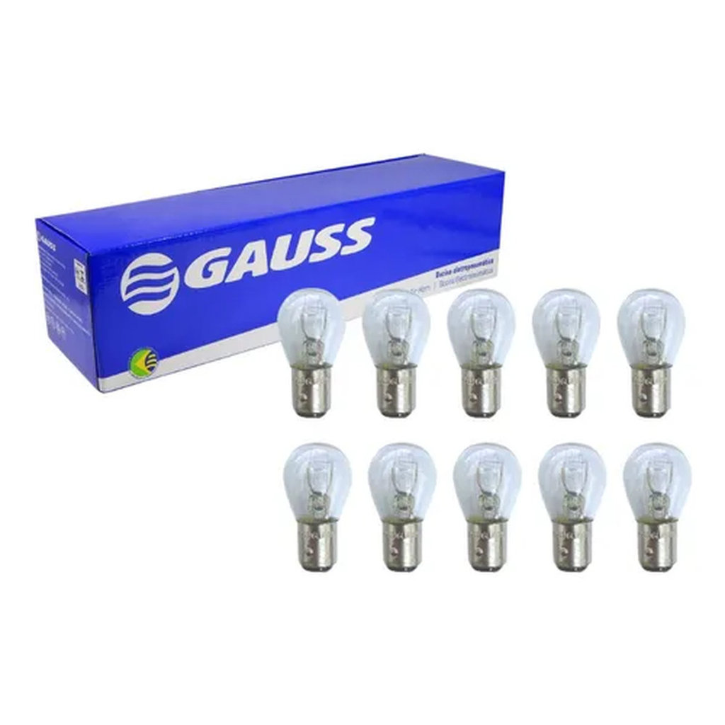 10 Lampadas Miniatura 2 Polos P21/5w - 12v C/10 Uni. GL1034 | Shopee Brasil