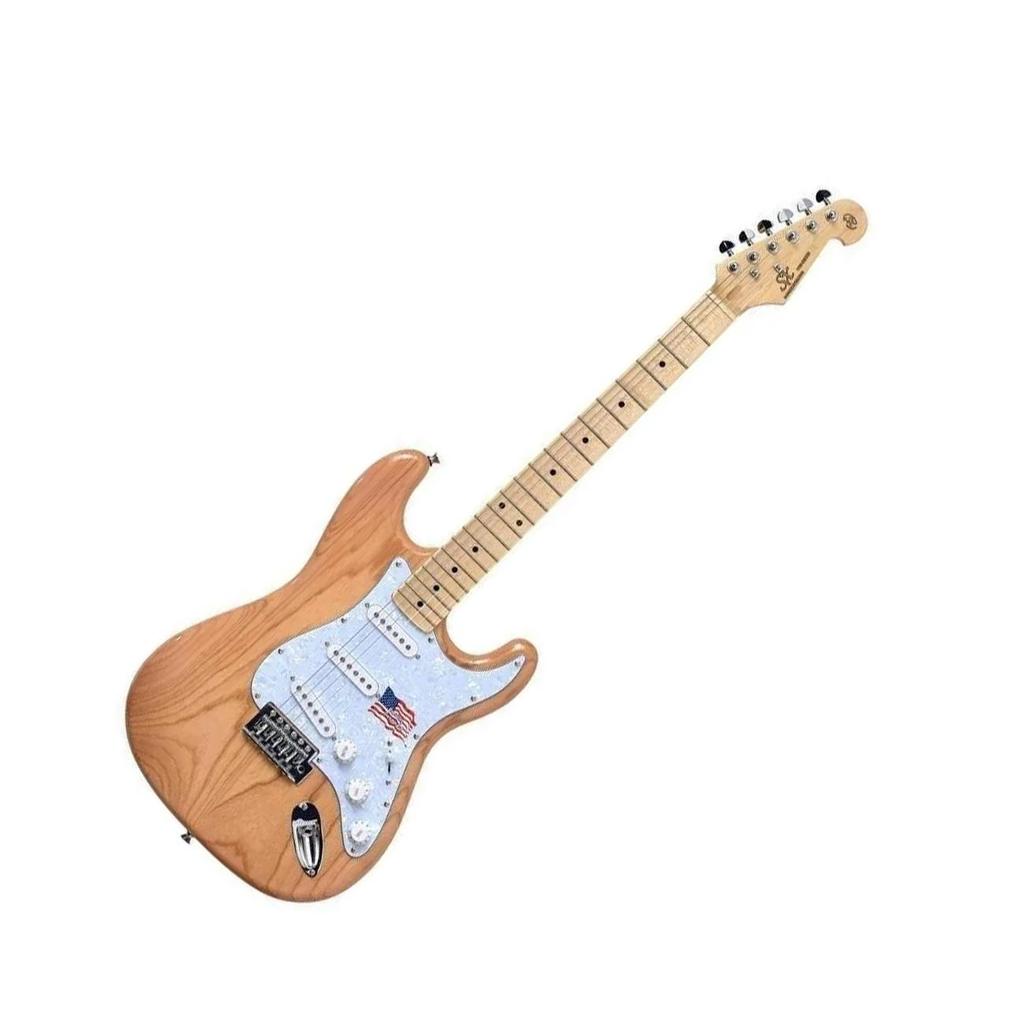 GUITARRA SX SSTASH SWAMP ASH - NATURAL | Shopee Brasil