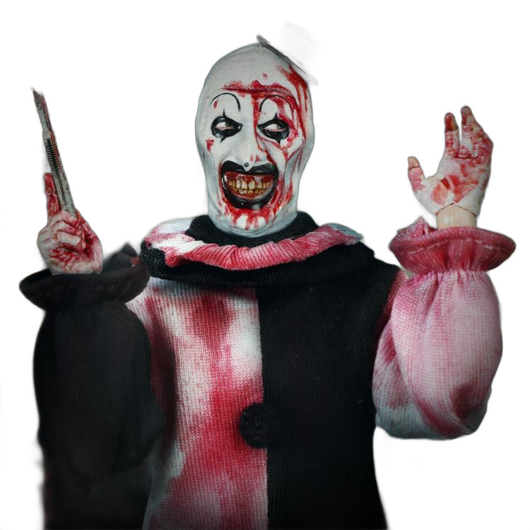 Mezco Terrifier One:12 Art the Clown (Deluxe Edition) | Shopee Brasil