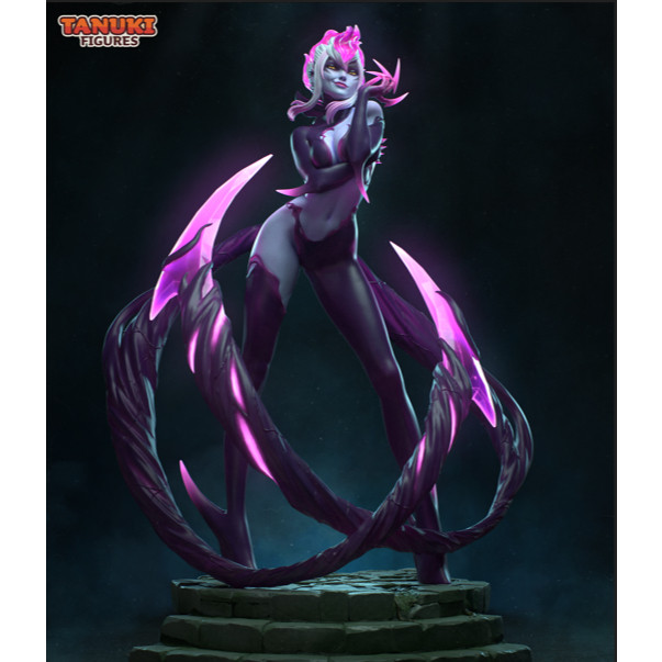 Evelynn League of Legends LOL Action Figure Miniatura Colecionável ...