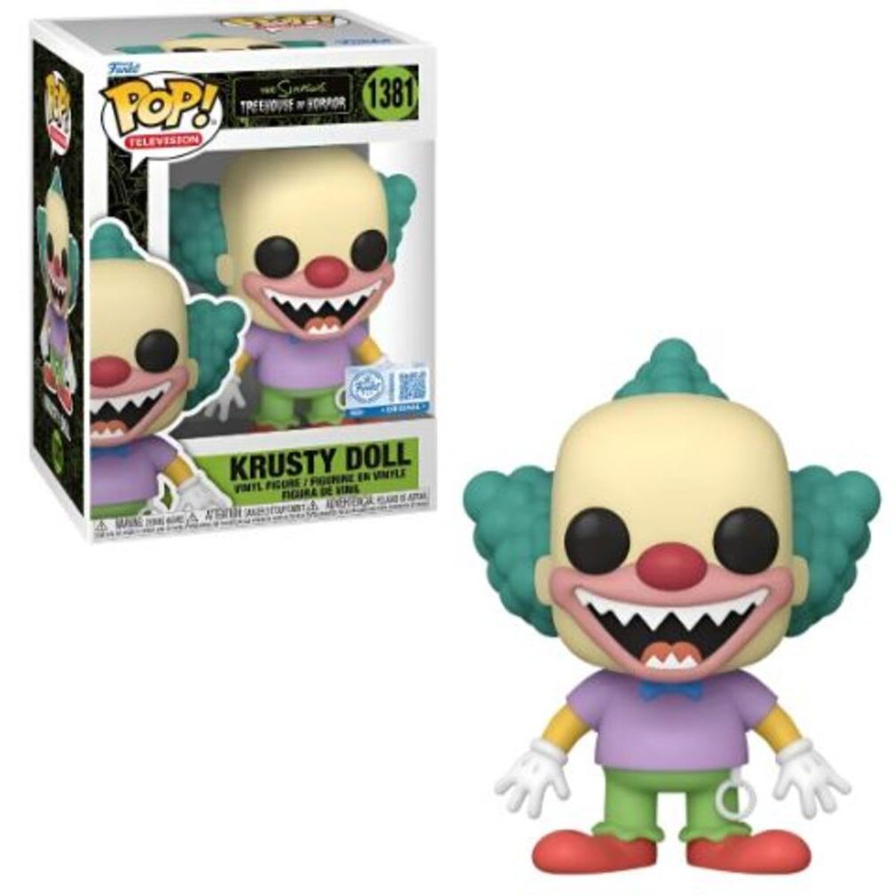 Funko Pop The Simpsons 1381 - Krusty Doll | Shopee Brasil