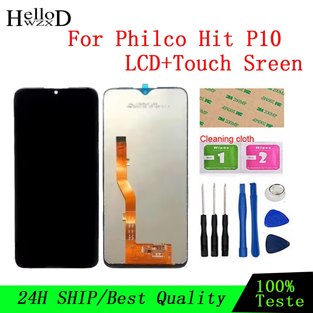 100 % Testado Display LCD Para Philco Hit P10 P10a Tela De Toque ...