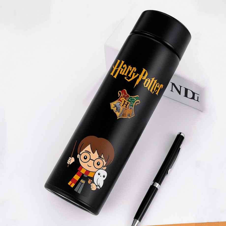 Garrafa Termica Harry Potter Digital Com Têrmometro Inteligente 01 ...