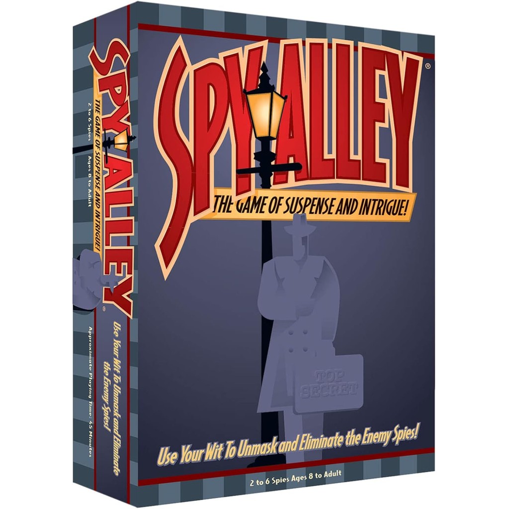 Spy Alley Mensa Award Winning Family Strategy Board Game | Shopee Brasil