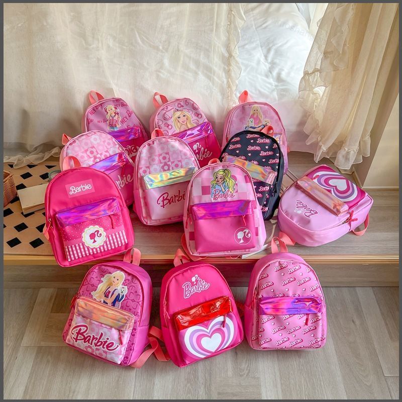 HK2 Barbie Mochila Para Estudante Grande Capacidade Leve Impresso Moda ...