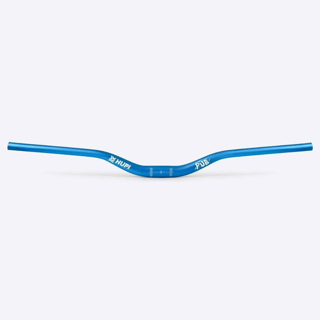 Guidão Hupi PUB Rise 40 Azul 31.8mm 800mm | Shopee Brasil