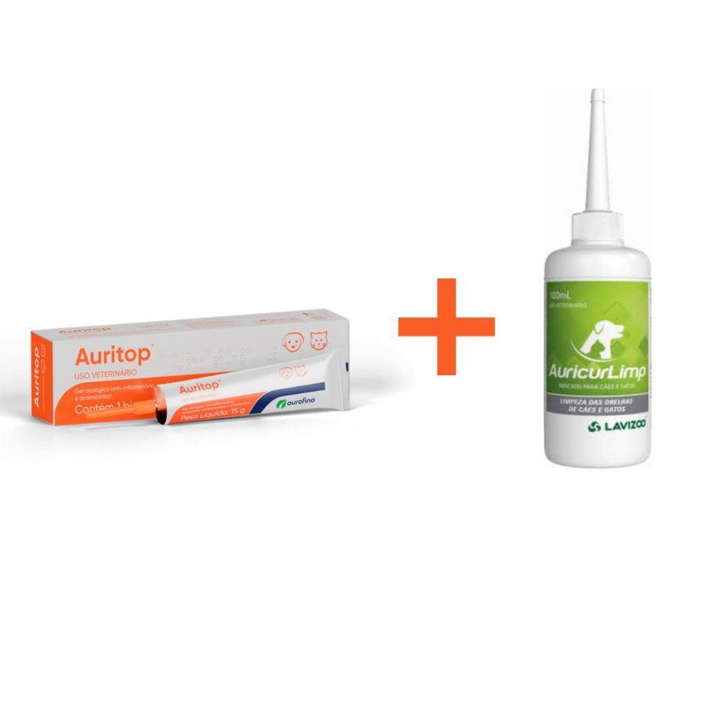 Kit Auritop Gel Otológico + Auricularlimp | Shopee Brasil