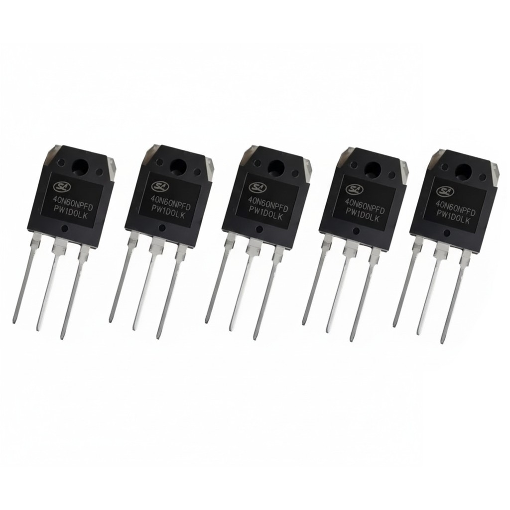 5 Transistor Mosfet Maquina Inversora Solda 40N60 NPFD To-3p | Shopee ...