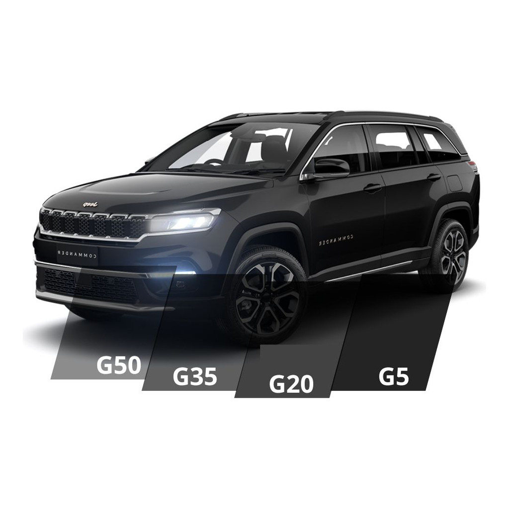Insulfilm Carbon Jeep Commander Compass Renegade G5 G20 G35 G50 Corte ...
