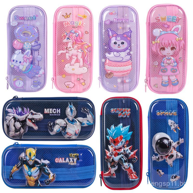 Estojo de Lápis Infantil Little Genie, Estojo de Lápis para Escola ...