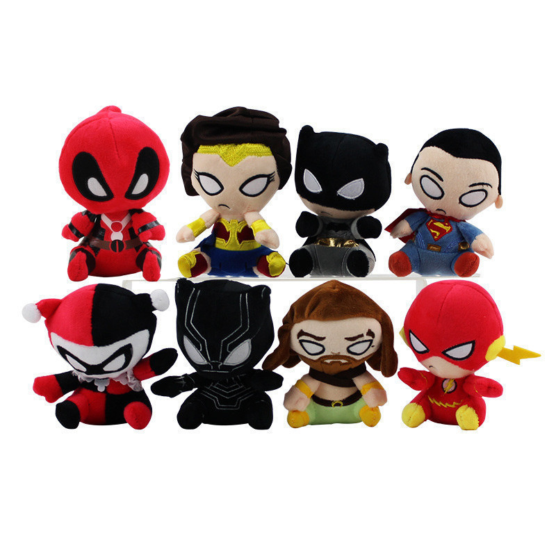 10Estilo 13cm Anime Super-Herói Batman Homem Mulher-Mavilha Flash Rick ...