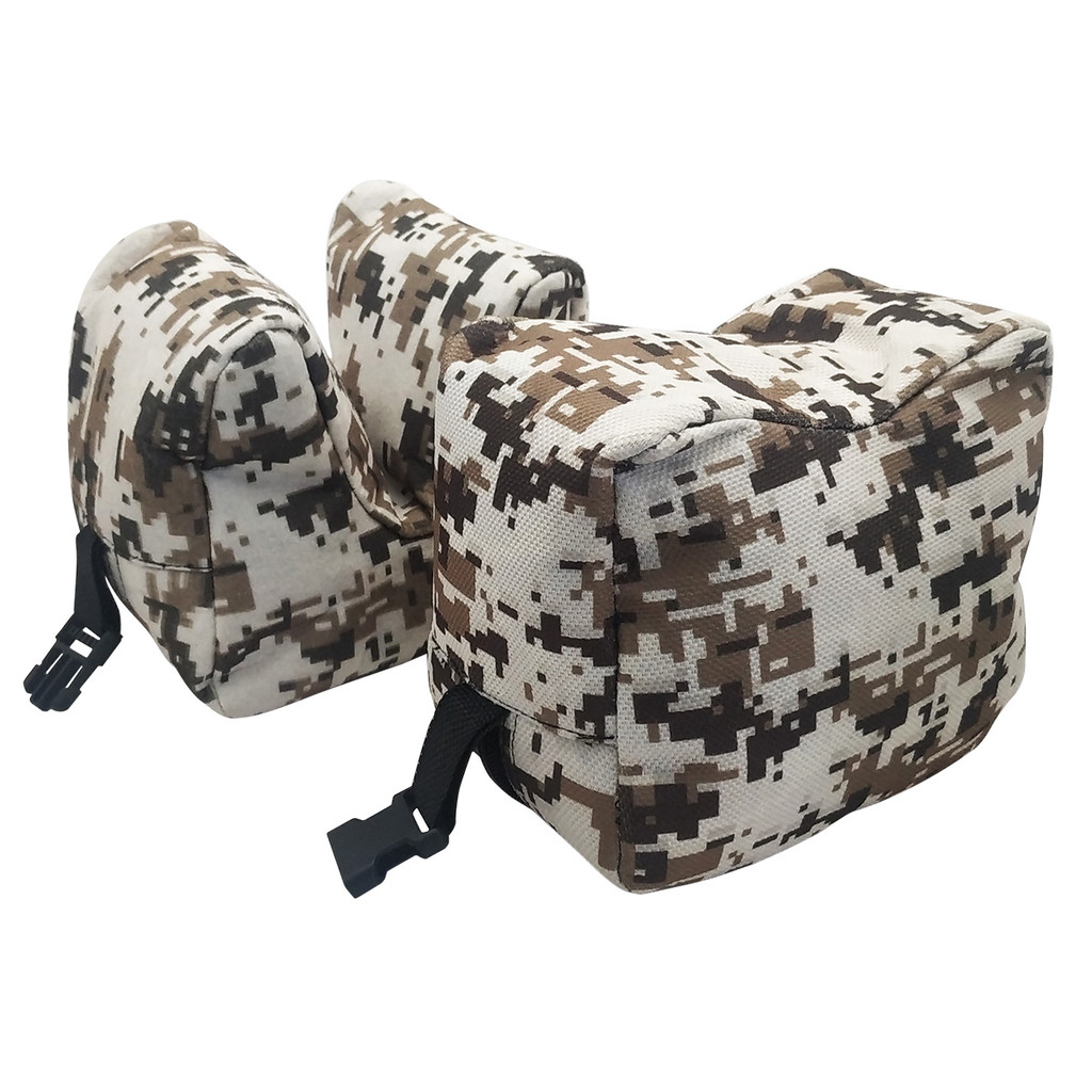 Sand Bag Apoio Duplo de Tiro Saco Protect Guns Digital Areia Branco ...