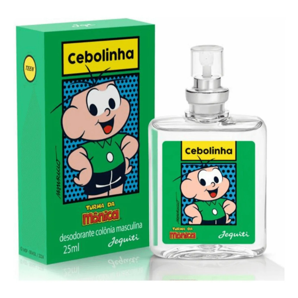 Perfume Colônia Cebolinha Deo Jequiti Turma Da Mônica 25ml | Shopee Brasil