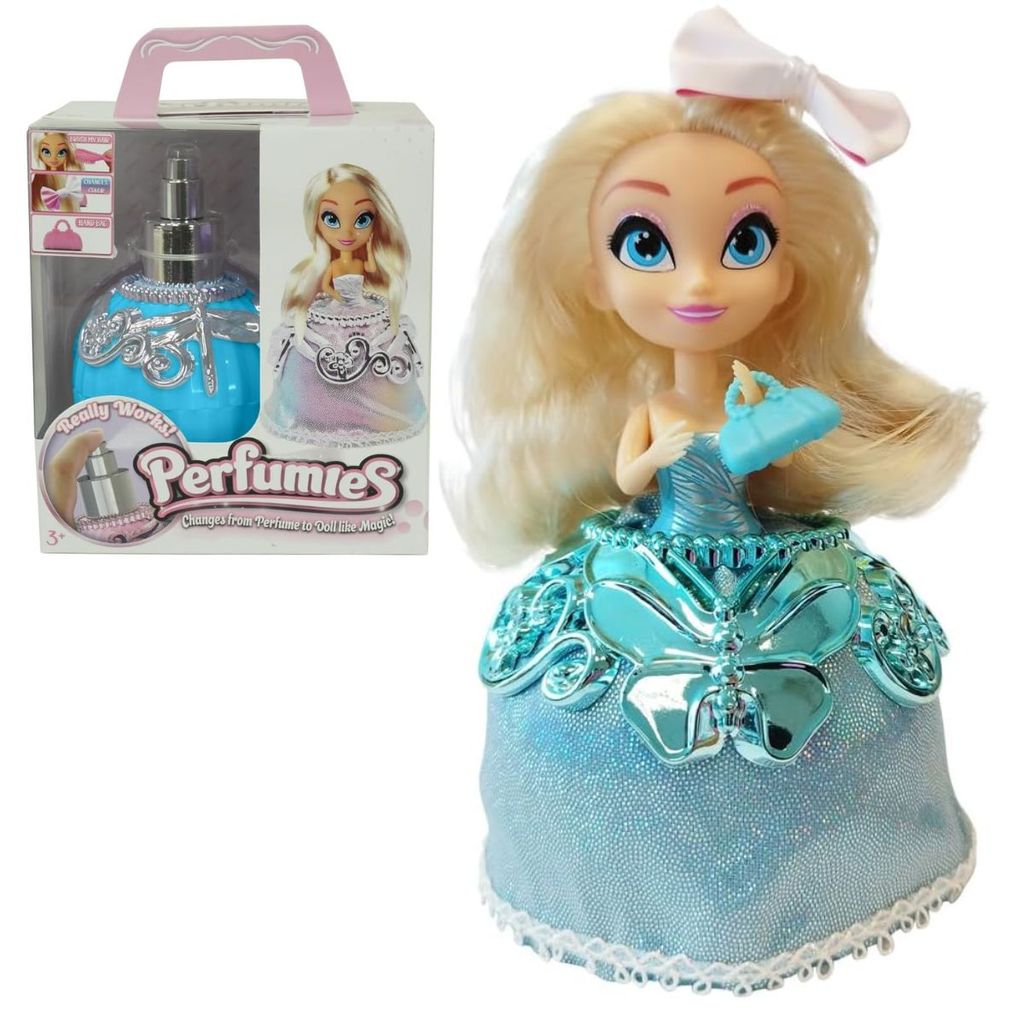 Porta Perfume Boneca Cherrie Biossom Azul - Fun | Shopee Brasil