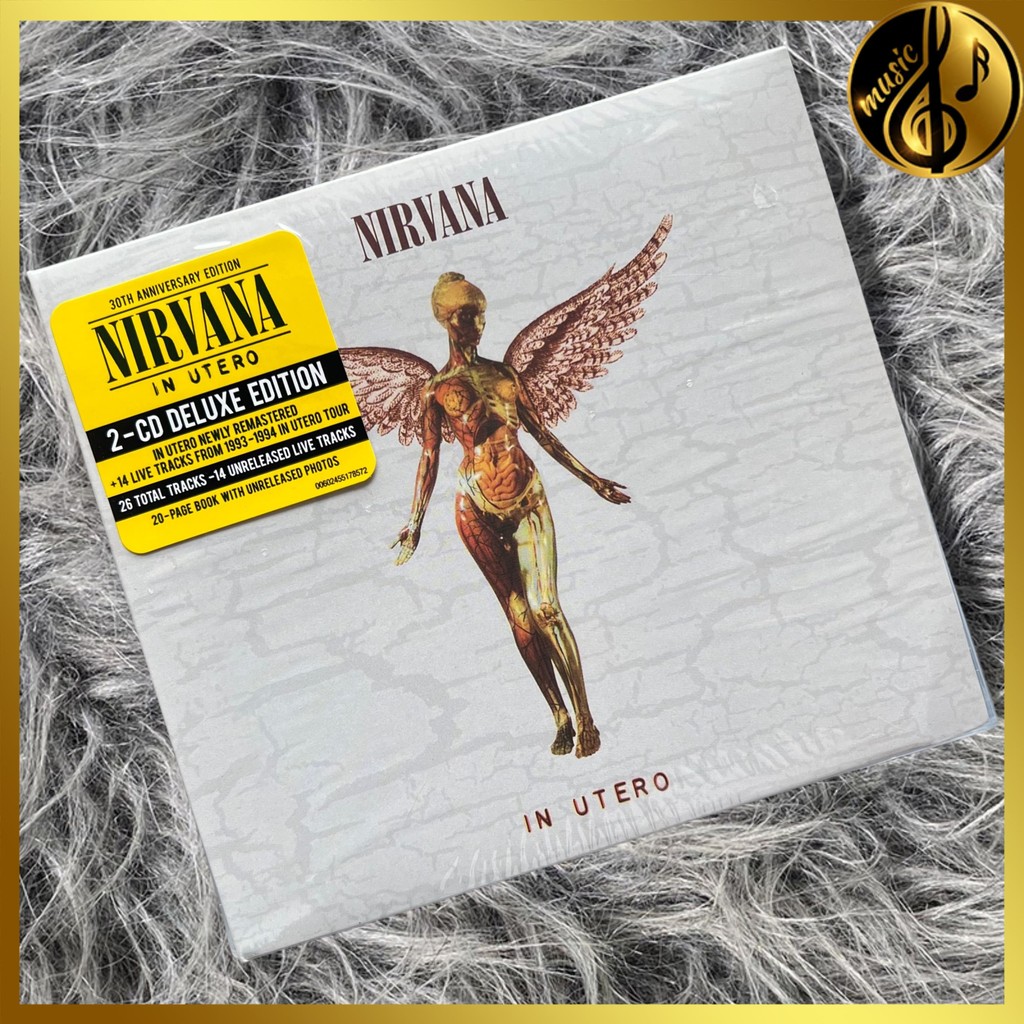 Original Nirvana In Utero Deluxe Edition 2CD Album [Lacrado] Brand new ...